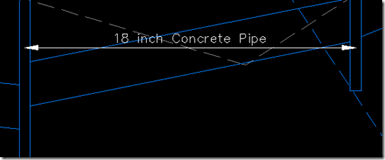 Civil 3D Reminders: Pipe Label – Dimension Look